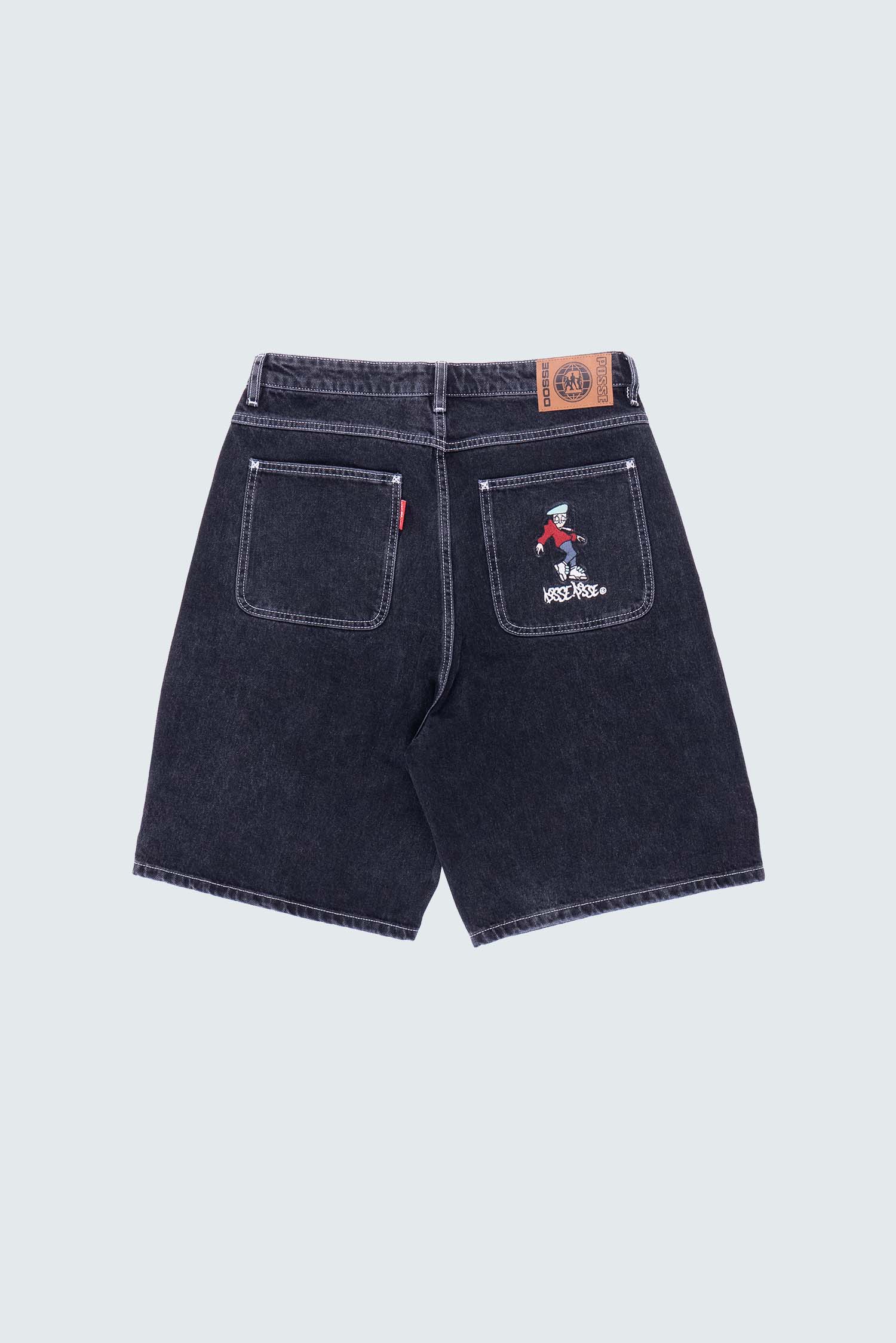 DENIM SKATE SHORT – DOSSE POSSE